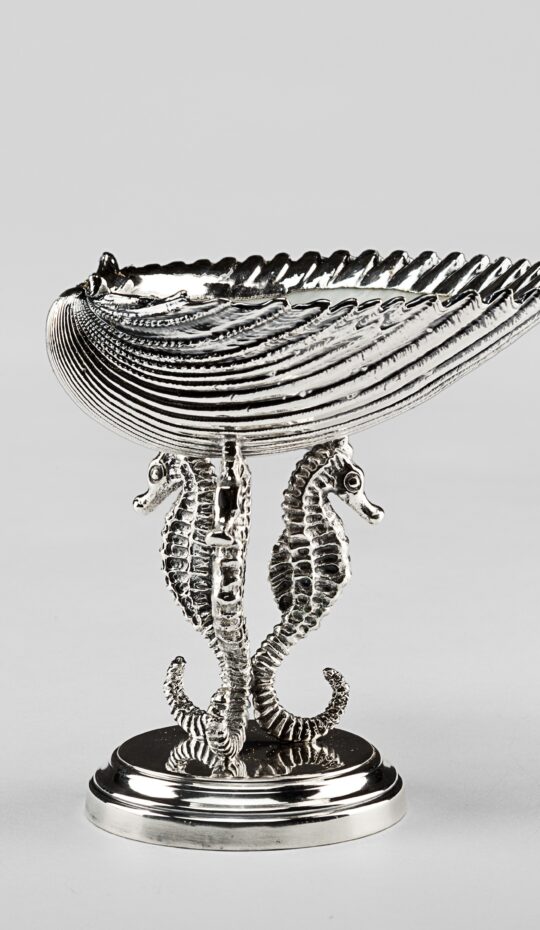 Silvered Cardium Shell | Creel and Gow