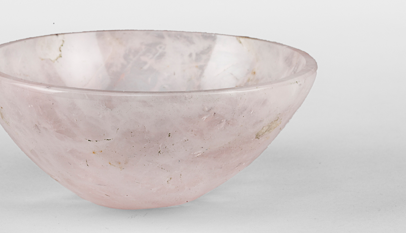 Rose Quartz Bowl 2" - 3" | Creel and Gow | Mineral Bowl