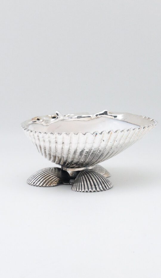 Silvered Cardium Shell | Creel and Gow