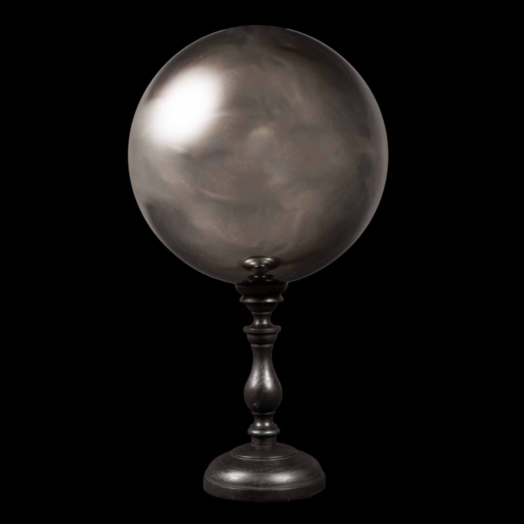 Mounted "Butler's Ball" or "Gazing Ball"- Discreet Gaze 18" | Creel and ...