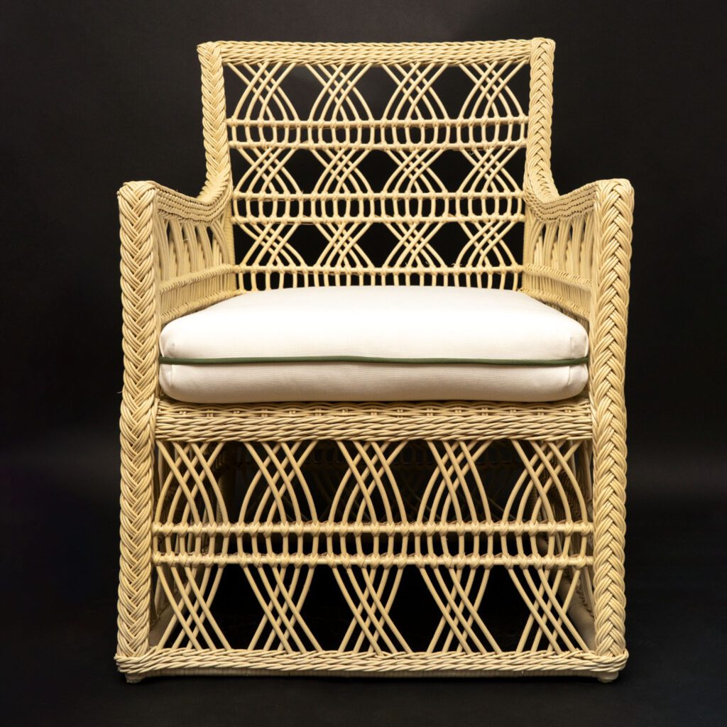 Rattan Trellis Chair by Creel and Gow | Creel and Gow