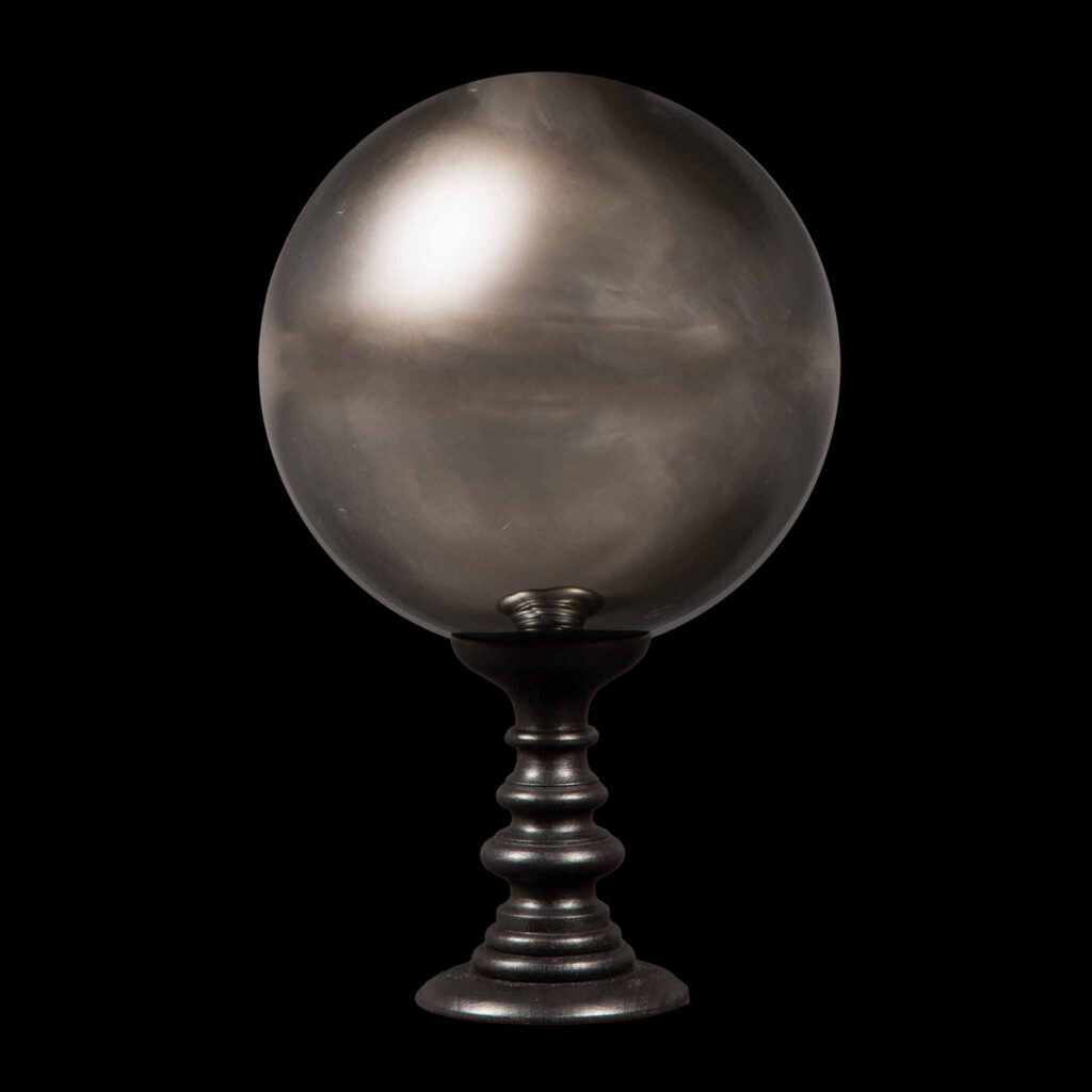 Mounted "Butler's Ball" or "Gazing Ball"- Discreet Gaze 10" | Creel and ...
