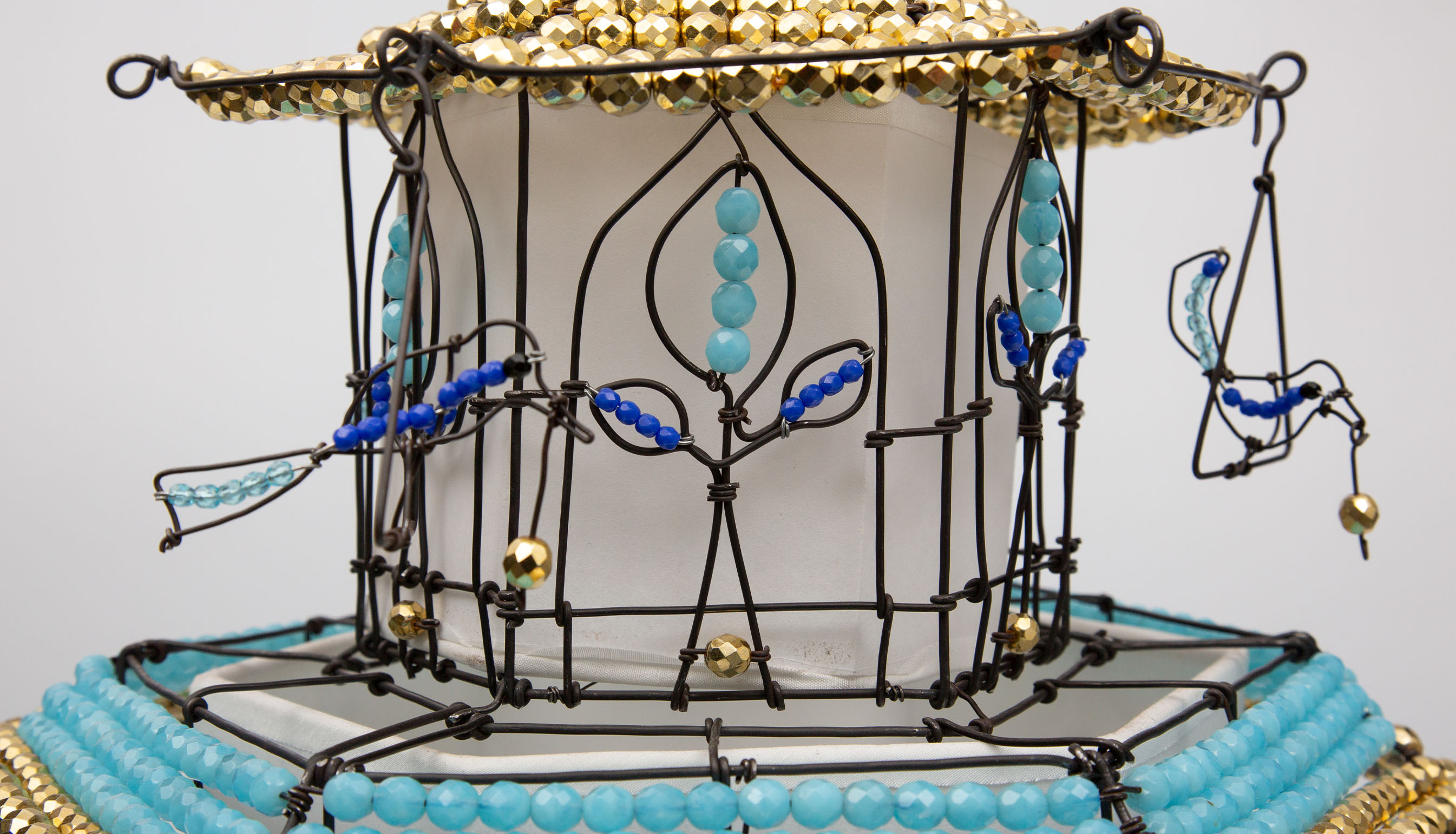 Bird Cage Lantern by Marie Christophe | Creel and Gow